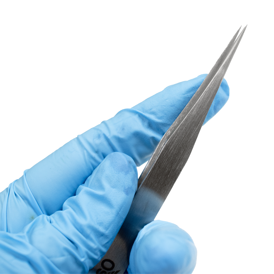 Precision Tweezers | Semiconductor Tweezers for the Lab | Ossila