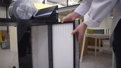 Assembling the Horizontal Laminar Flow Hood | Ossila