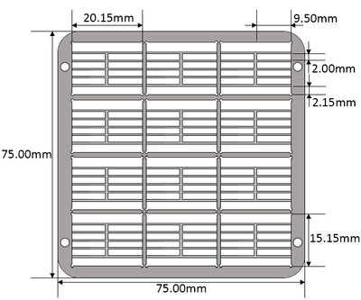 Deposition Masks | For 20 x 15 mm Substrates | Ossila