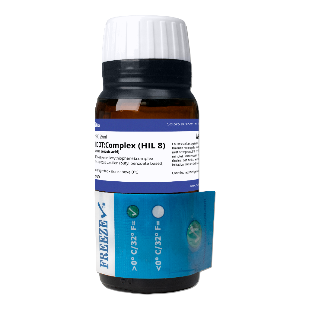 HIL 8 PEDOT Complex | Tailored Low Conductivity | Buy Online | Ossila