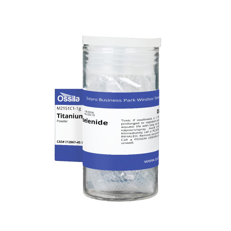 TiSe2, Titanium(IV) Selenide | Powder & Crystal | CAS 12067-45-7 | Ossila