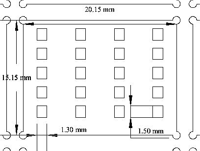 Active Area Deposition Mask | High Density | Ossila