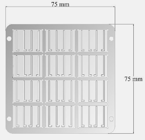 Gate Deposition Mask | High Density | Ossila