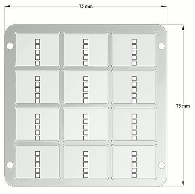 Active Area Deposition Mask | Low Density | Ossila