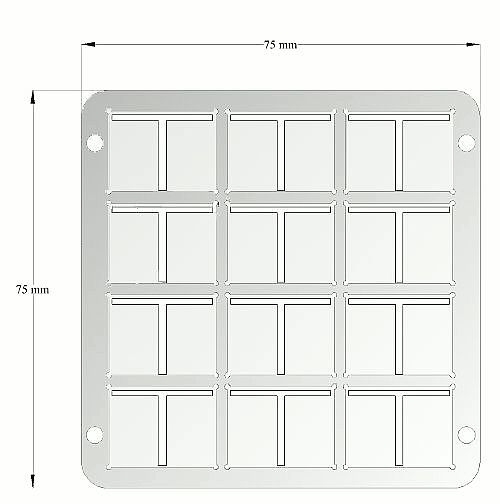 Gate Deposition Mask | Low Density | Ossila