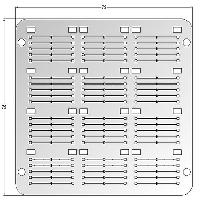 Source-Drain Deposition Mask | Low Density | Ossila
