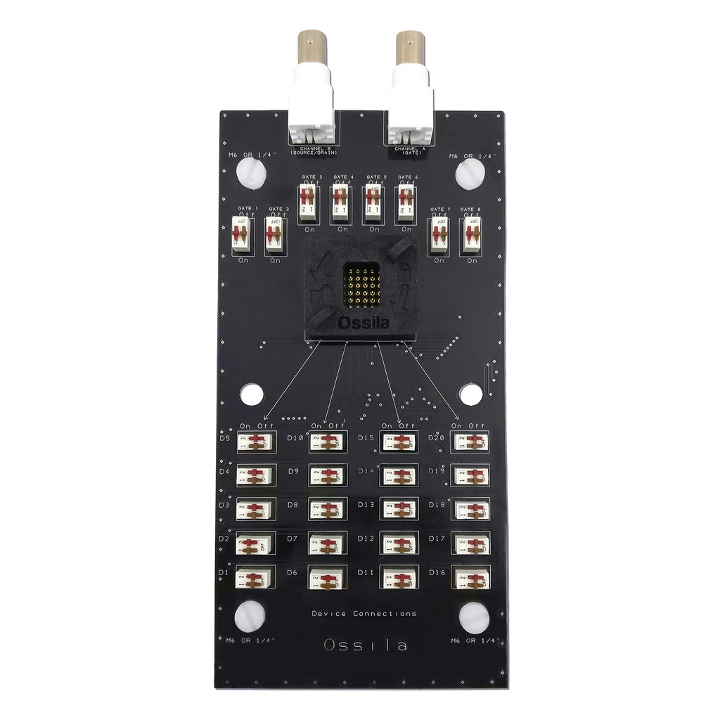 OFET Test Board for High Density OFETs | Ossila