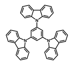 TCP, 1,3,5-tris(carbazol-9-yl)benzene | CAS 148044-07-9 | Ossila